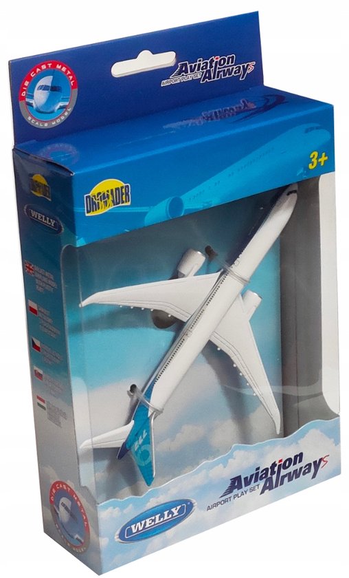 Welly Boeing 777 Passagiersvliegtuig Metaal Model Speelgoed | bol