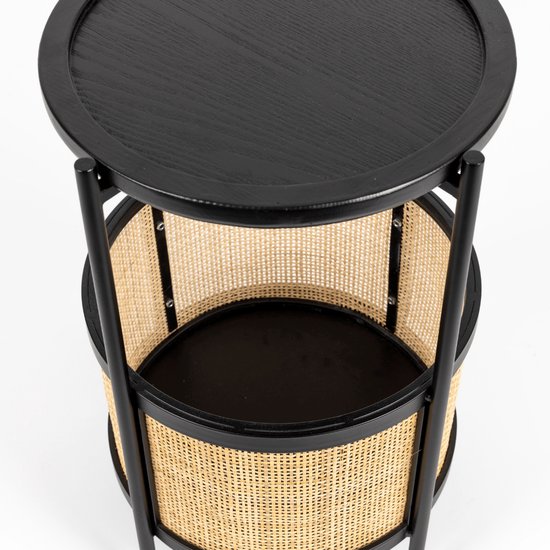 Snogge bijzettafel 30 cm zwart | bol