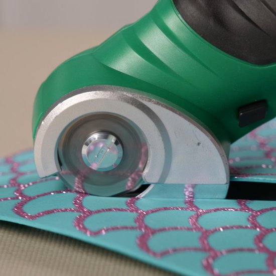 Hammersmith SharpSpin - Draadloze universele snijder - Snijdt leer, PVC ...