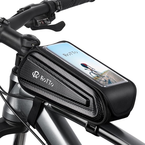 Waterdichte Fiets Frame Tas met Gevoelig Touchscreen voor Telefoon tot ...