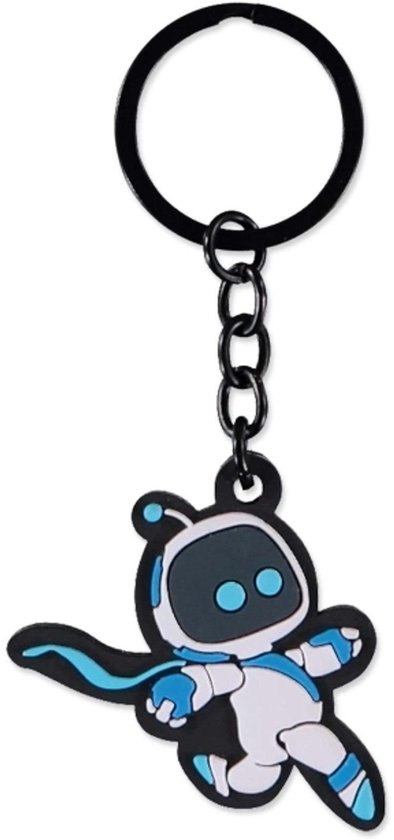 Astrobot - Rubber Sleutelhanger - Zwart | bol