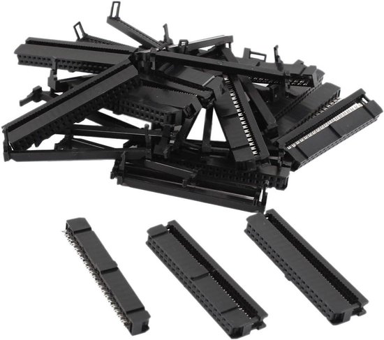 15-delige IDC-kabelconnector, FC-40P, 40-polig, vrouwelijk, 2,54mm ...