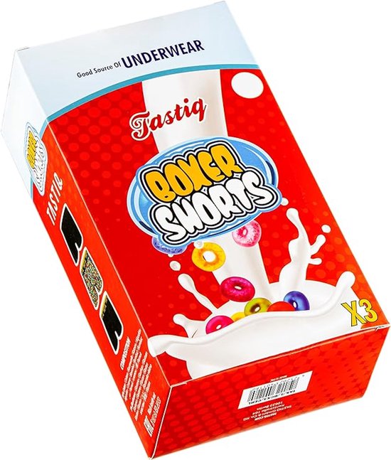 TASTIQ Kellogs - Boxershort Heren - 3 Stuks - Maat L - Katoen - Comfort ...