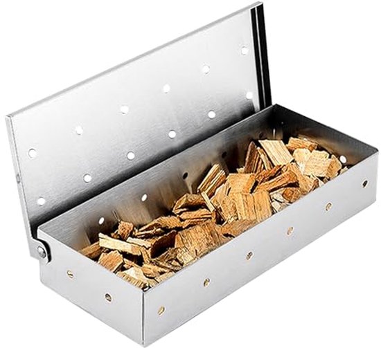 Houtsnippers Roker BBQ Box voor Gas- en Houtskool Grills | bol