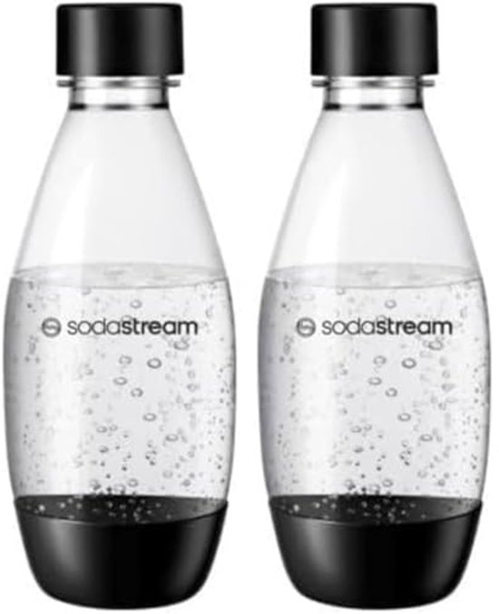 Herbruikbare Vaatwasmachinebestendige Waterflessen Twin Pack - 2x 0,5L ...
