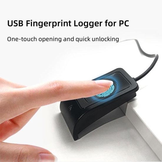 USB Fingerprint Reader, Mini Security Key Biometric Fingerprint Scanner ...
