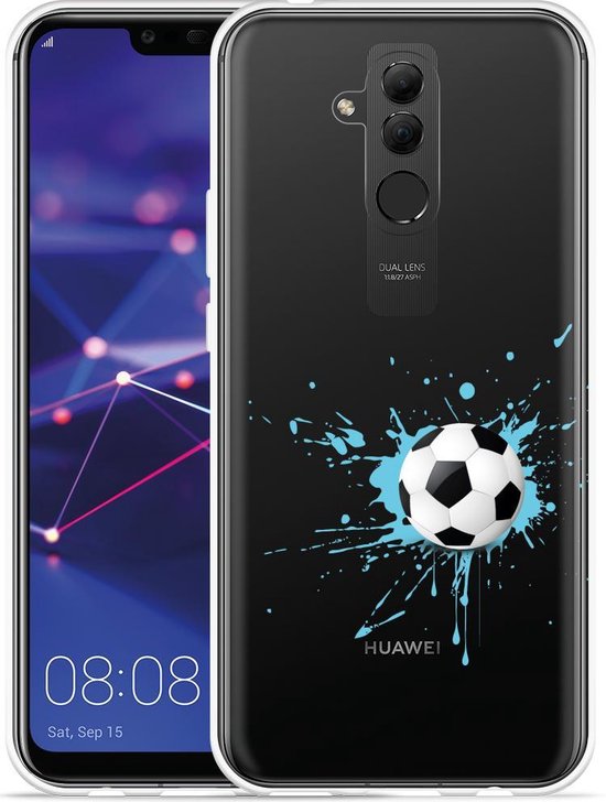 Huawei Mate 20 Lite Hoesje Soccer Ball Designed by Cazy | bol.com