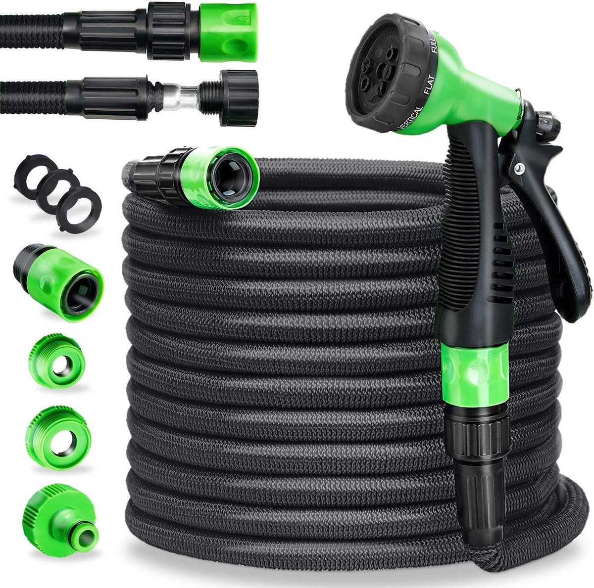 Flexible Tuinslang - 22,5M - Black Edition | bol.com