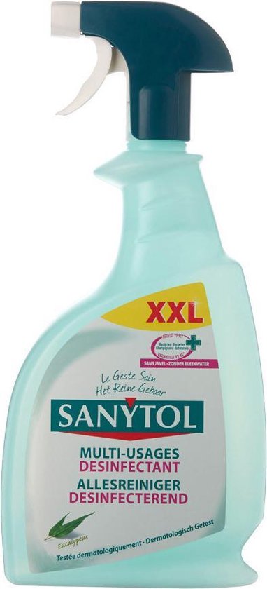 Sanytol desinfecterende allesreiniger - 750ml - Antibacterieel | bol.com