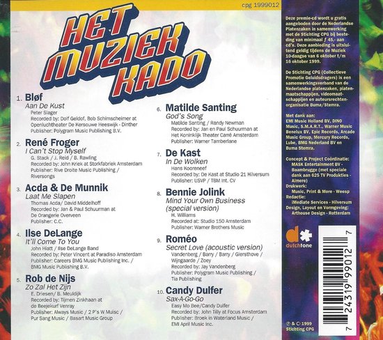 Het Muziek Kado, various artists | CD (album) | Muziek | bol