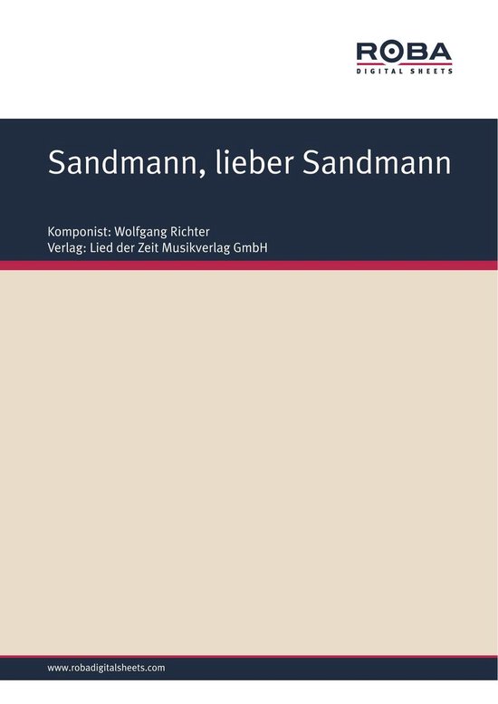 Sandmann, lieber Sandmann (ebook), Wolfgang Richter | 9783841805591 ...