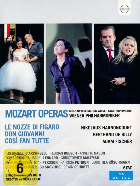 W.A. Mozart - Mozart Operas -Box Set-, Wolfgang Amadeus Mozart | Muziek ...