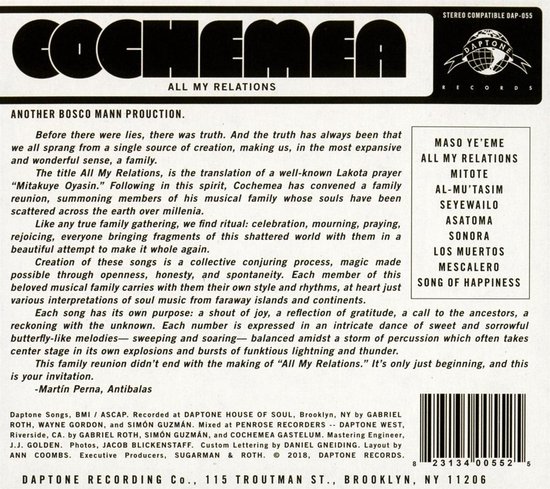 All My Relations | 0823134005525 | Boeken | bol