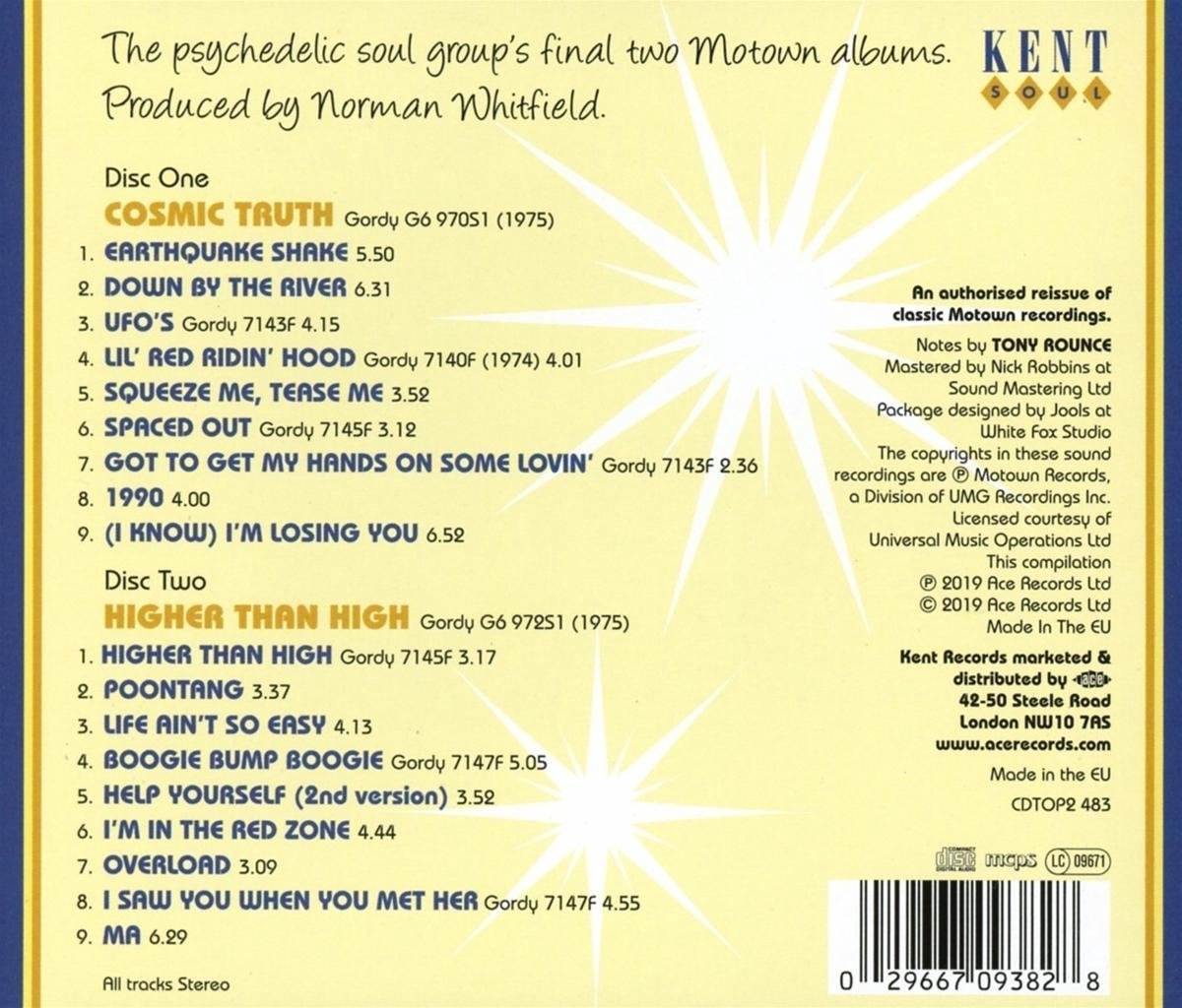Cosmic Truth / Higher Than High, The Undisputed Truth | CD (album ...