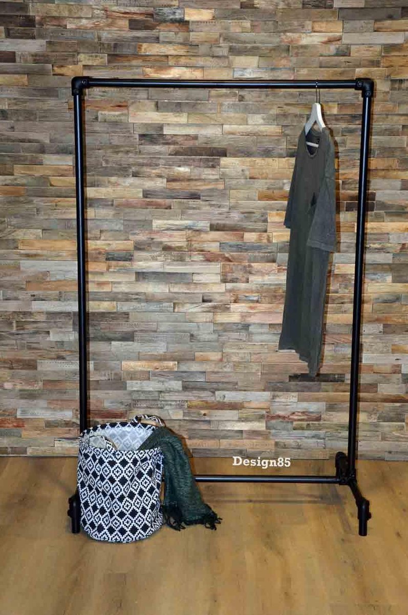 Design85 - Kledingrek - Steigerbuis - Zwart | bol.com