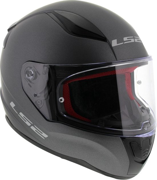 LS2 FF353 Rapid Single Mono mat titanium | bol.com