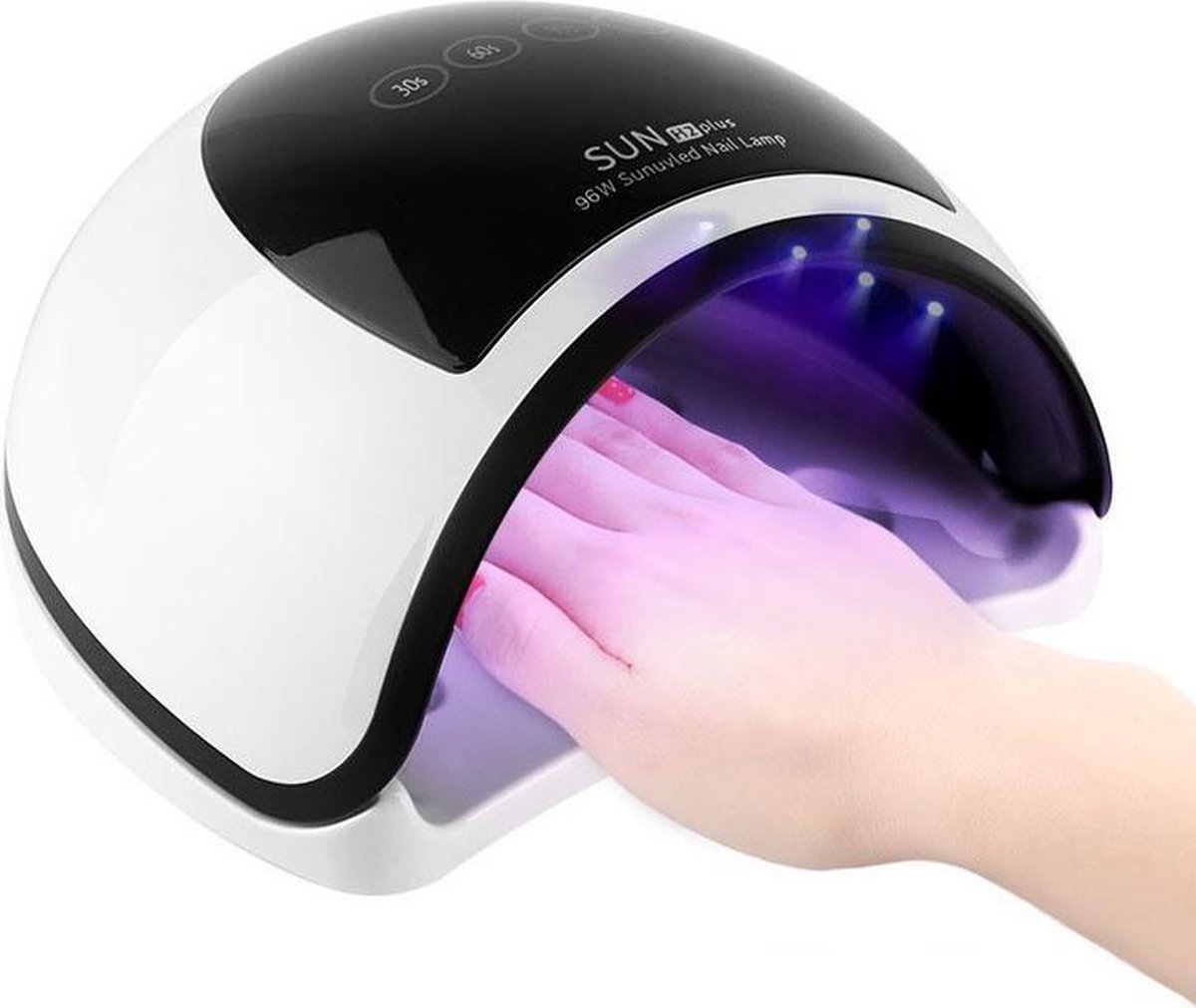 Sun UV lamp gel nails - professionnel - 96W - Sèche- Vernis à ongles ...