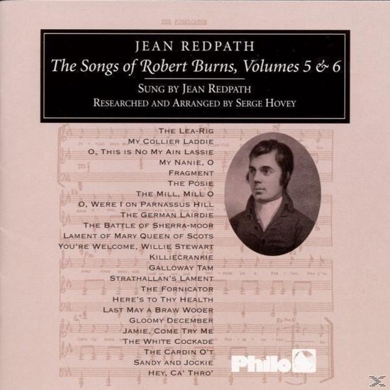 Jean Redpath - The Songs Of Robert Burns Volume 3/Vo (CD), Jean Redpath ...