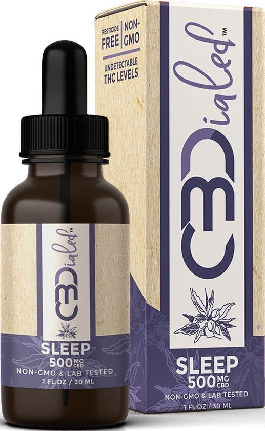 CBDialed Breed Spectrum 500 Mg CBD Olie Sleep | bol.com
