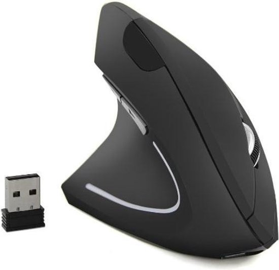 Draadloze Oplaadbare Verticale Muis - Ergonomisch Ontworpen voor ...