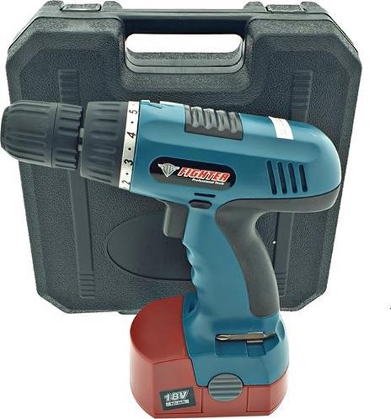 Fighter 18V Ni-mh Accu Schroef-/Boormachine set | bol