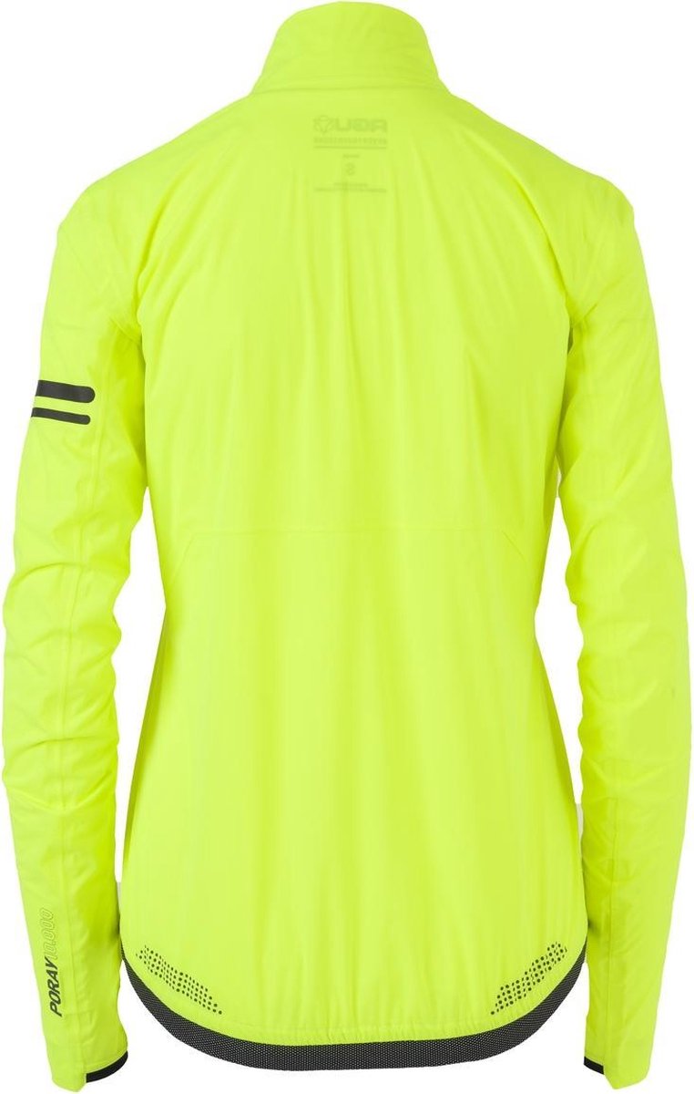 AGU Prime Fiets Regenjack Essential Dames - Geel - XL | bol.com