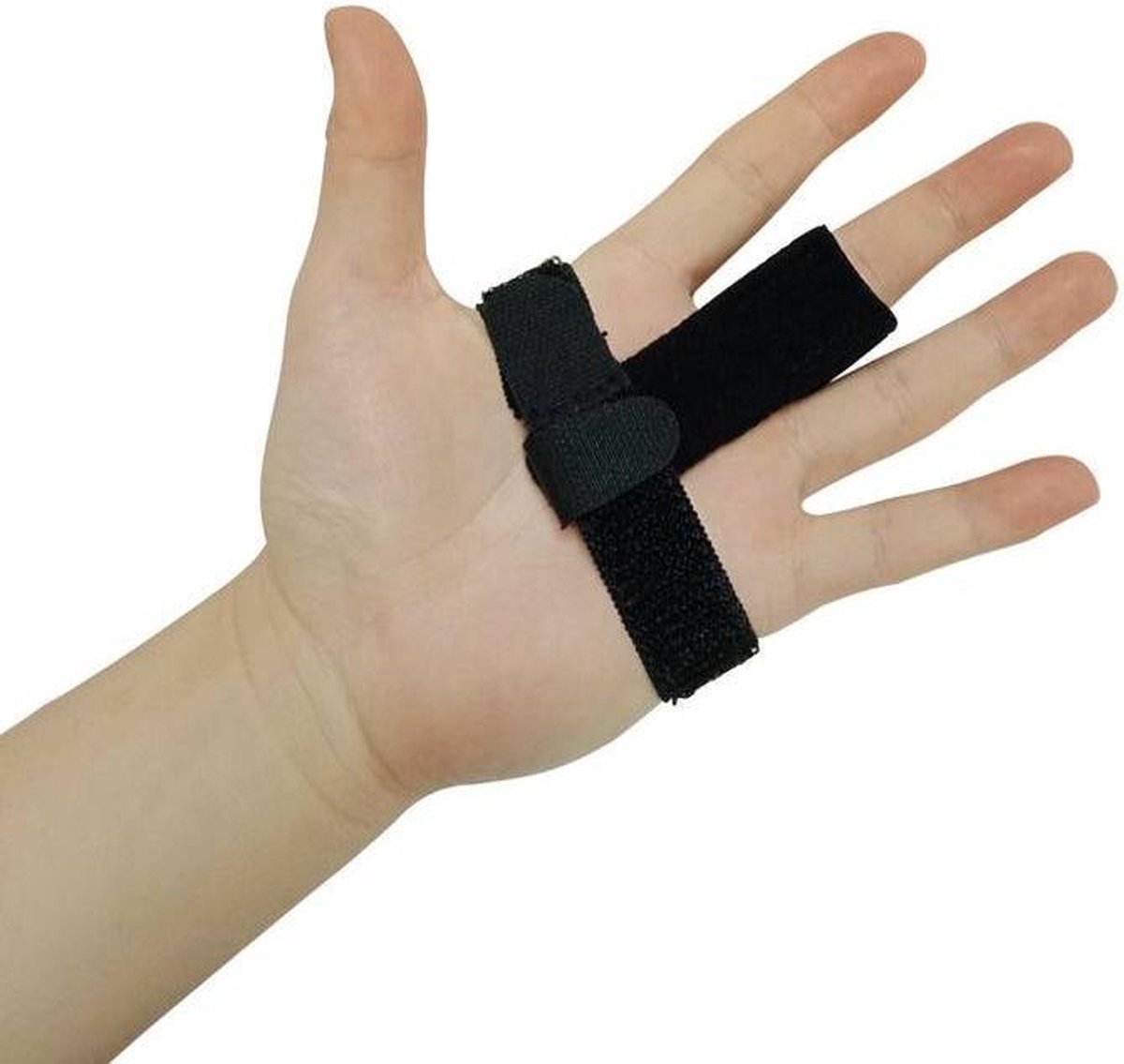GO Medical Vingerspalk - One size - Universeel - Zwart | bol