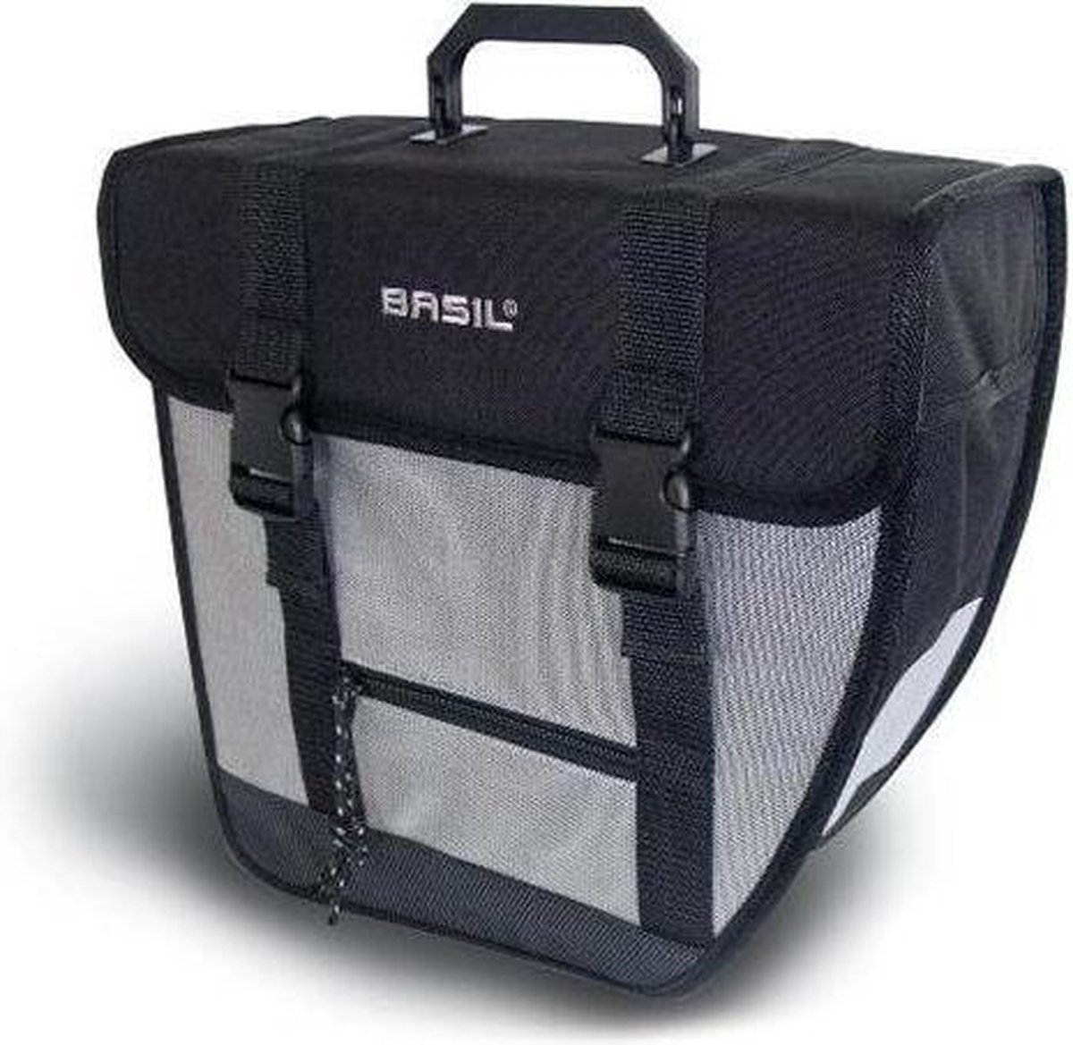 Basil Tour Enkele fietstas - Zilver - 17 Liter | bol.com