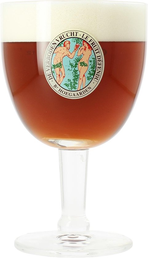 Verboden vrucht bierglas 2st | bol