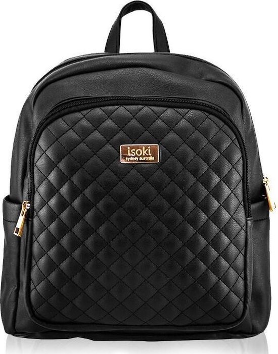 Isoki Backpack MINI Marlo Ebony Zwart | bol.com