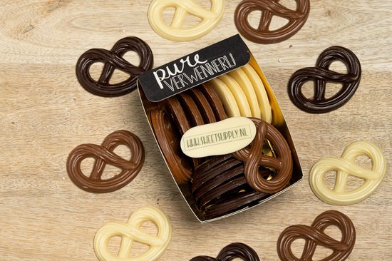 Pure Verwennerij Chocolade Krakelingen Assortiment - 12 x 175 gram ...