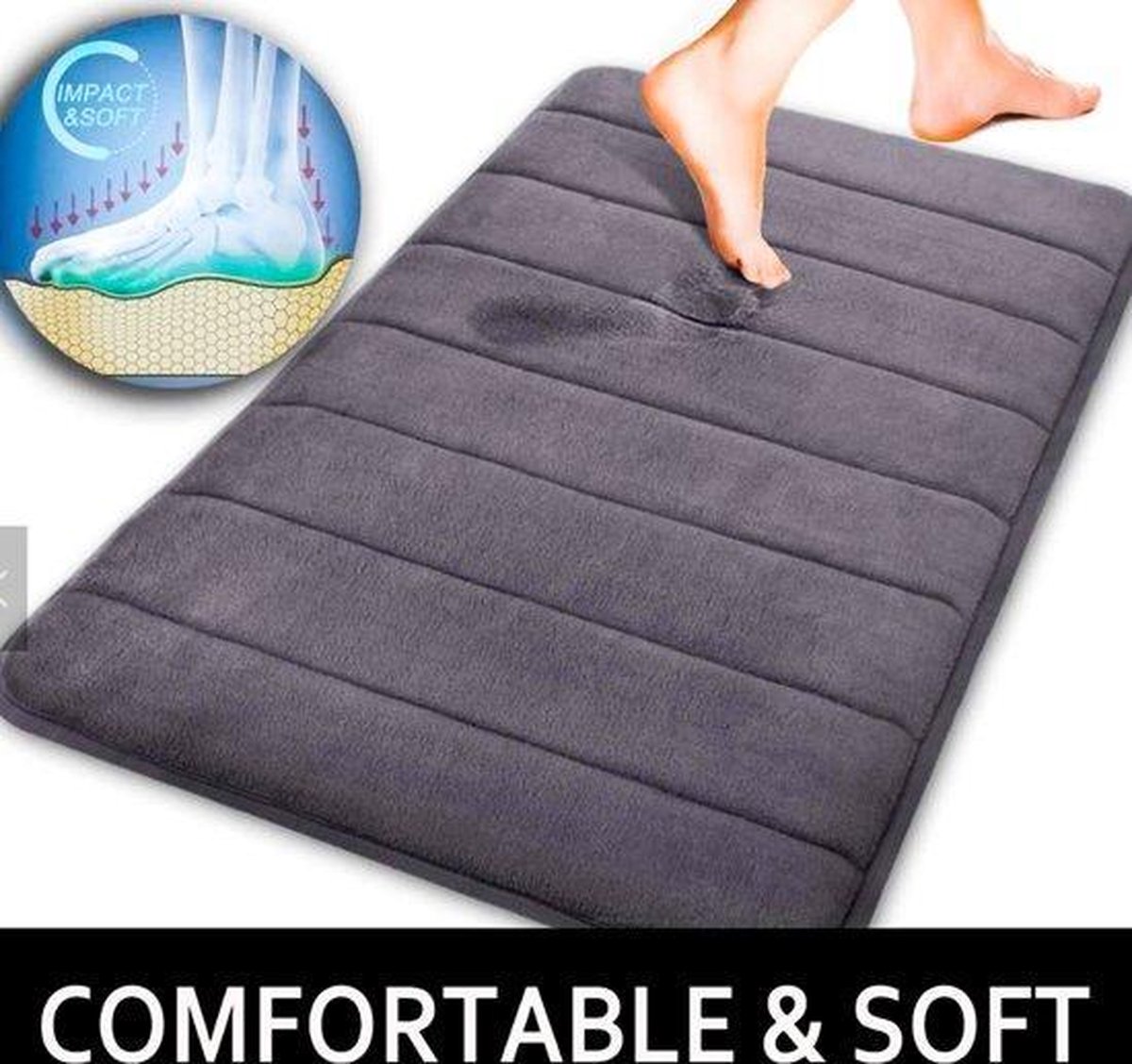 40 x 60 cm Badmat - Douchemat - bad mat - douche mat - anti slip mat ...