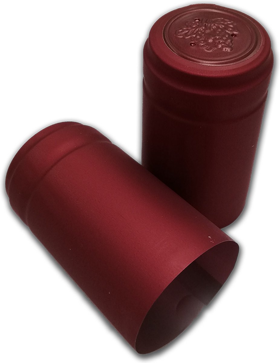 Krimpcapsules - bordeaux 30 stuks | bol