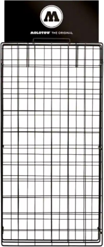 Molotow Premium Rack - opbergrek voor spuitbussen - ruimte voor 72 cans ...