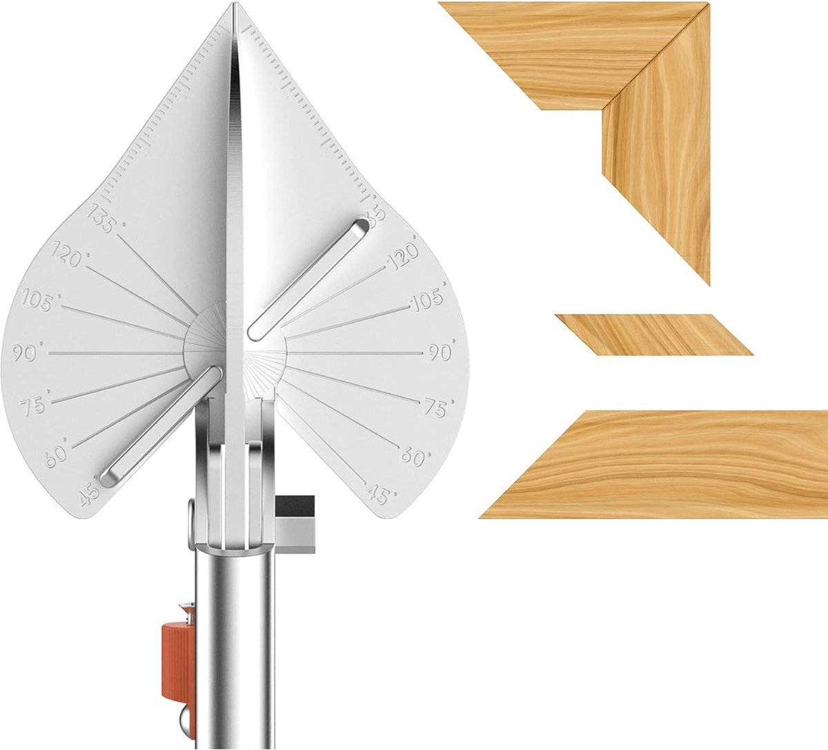 Plintenschaar - Laminaatknipper - Verstekschaar 45 tot 135 graden - RVS ...