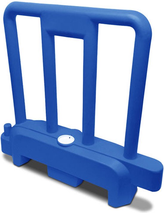Kunststof vulbaar afzethek barrière Blauw 112 x 100 cm | Afzetting ...