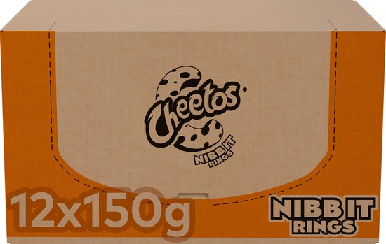 Cheetos Nibb It Rings Naturel Chips - 12x150 gram | bol