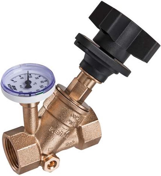 Kemper MULTI-FIX-PLUS inregelafsluiter handmatig met aftapstop ...
