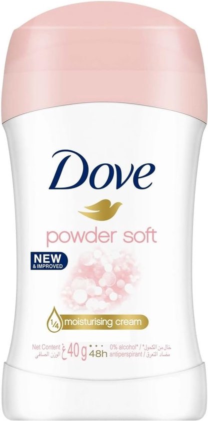 Dove Deo Stick - Powder Soft - 4 x 40 Gram | bol