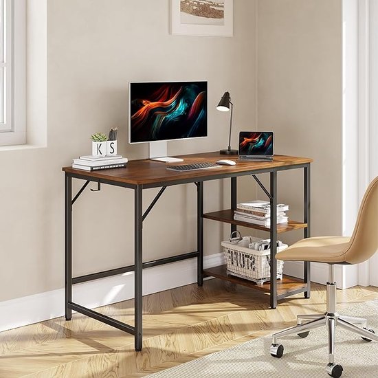 monitorstandaard, pc-tafel, gamingtafel voor thuiskantoor, Bureau ...