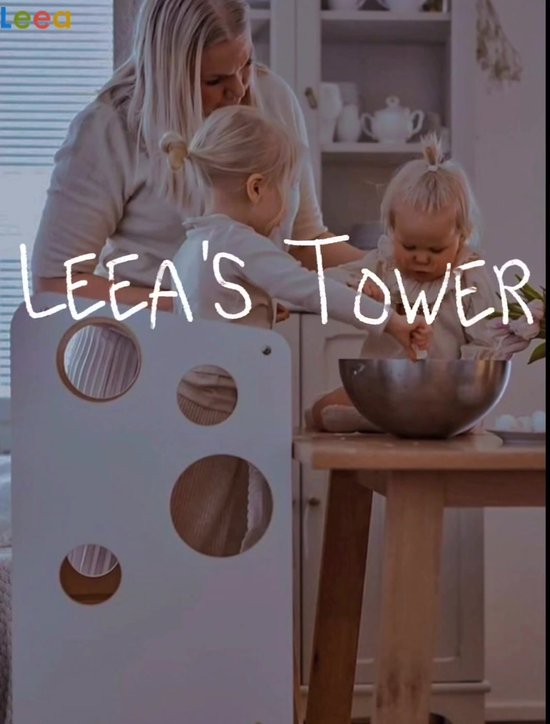 Leea's Tower Montessori Leertoren - Met glijbaan en magnetisch ...