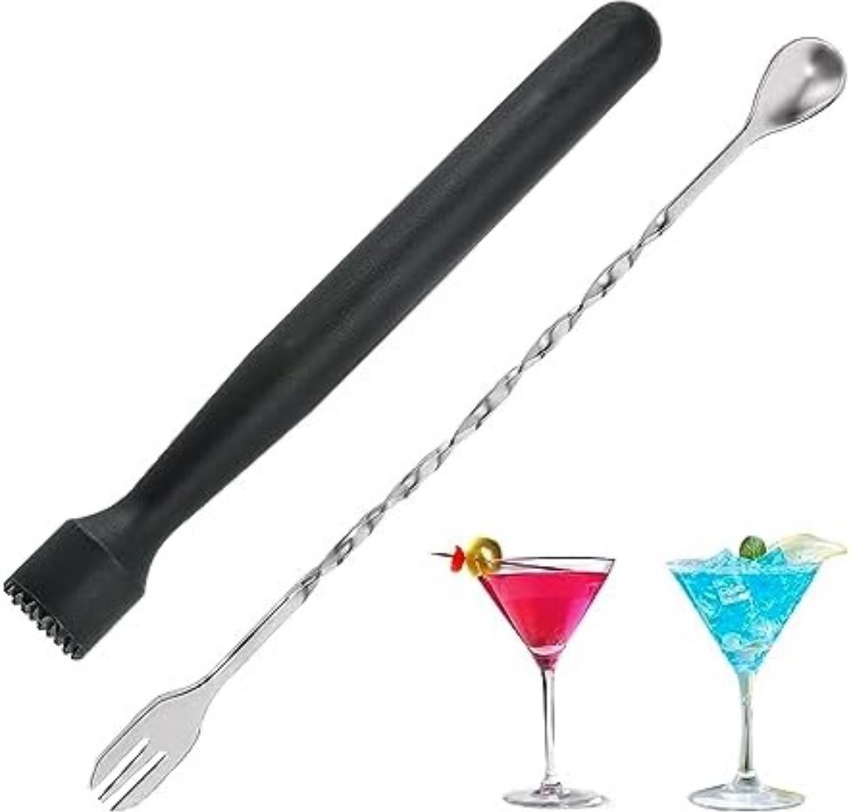 Cocktail Stamper - Cocktail Lepel | bol