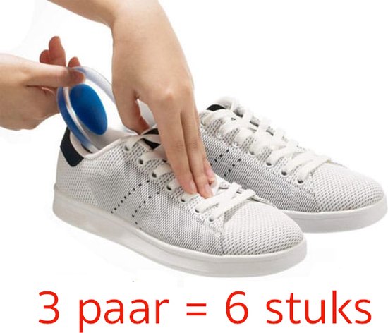 Hielspoor Zooltjes 3 paar = 6 stuks HielspoorZooljes schoenmaat 40-46 ...