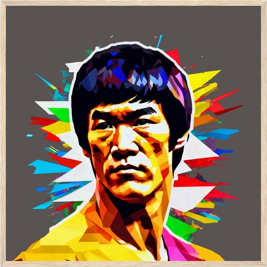 bruce lee poster | bruce lee posters | 50 x 50 cm | pop art streetart ...