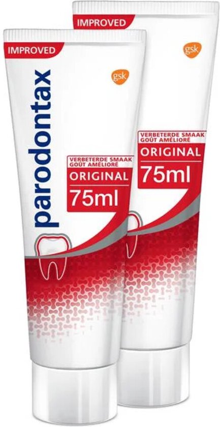 Parodontax Tandpasta Original tegen Bloeden Tandvlees - 12 x 75 ml ...
