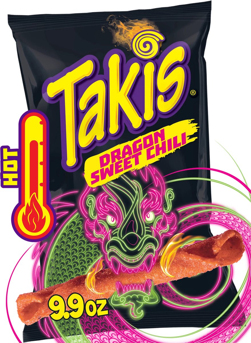 Takis Dragon Sweet Chili - NEW - 2 pack | bol