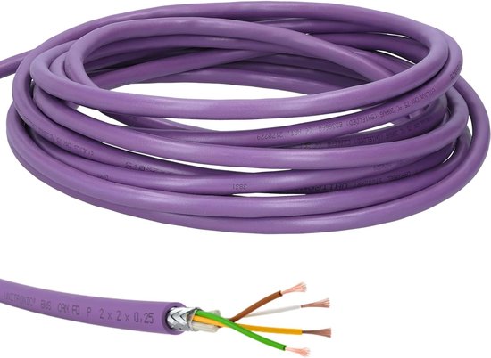 10 meter Lapp 2170279 Unitronic BUS CAN FD P buskabel 2x2x0,5 mm² afgeschermd I zeer... | bol