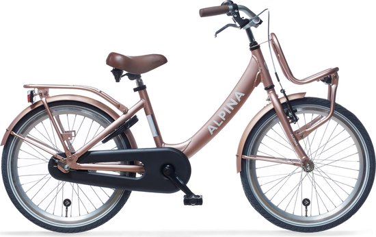 Alpina Clubb Meisjesfiets - 20 inch - Rose Gold Matt - Transportfiets ...