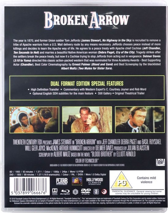 Broken Arrow (Blu-ray), Basil Ruysdael | Dvd's | bol