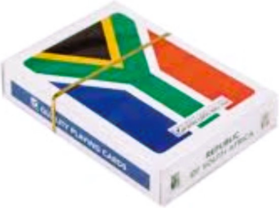 South African Flag - Playing Cards - 1 pack - (Speelkaarten) - (Zuid ...
